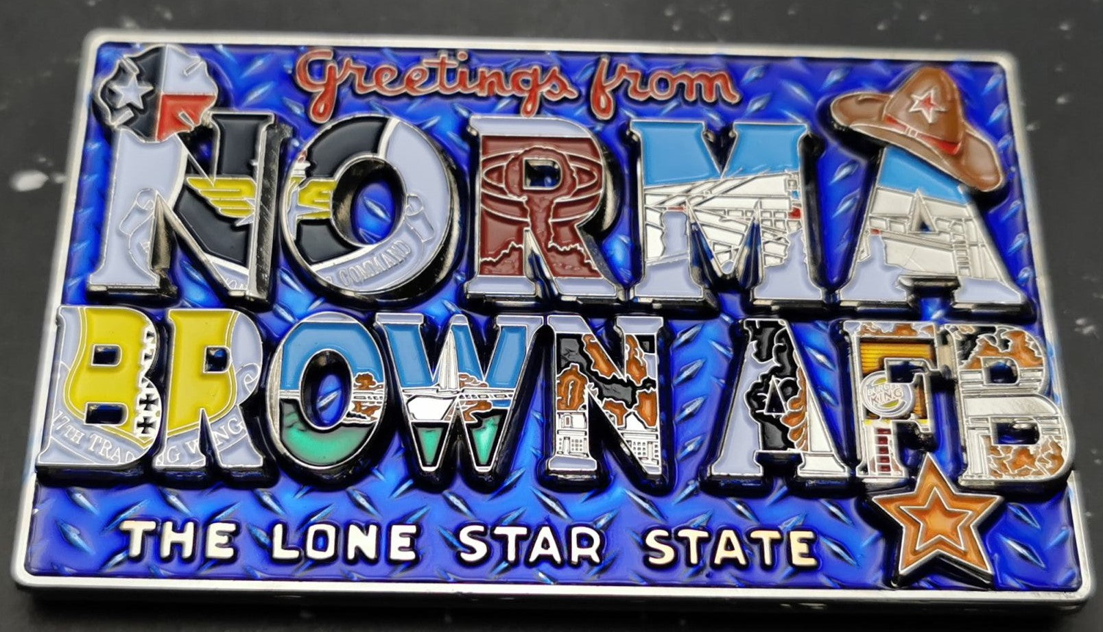 Norma Brown AB Challenge Coin 3.5" – 58 Designs LLC